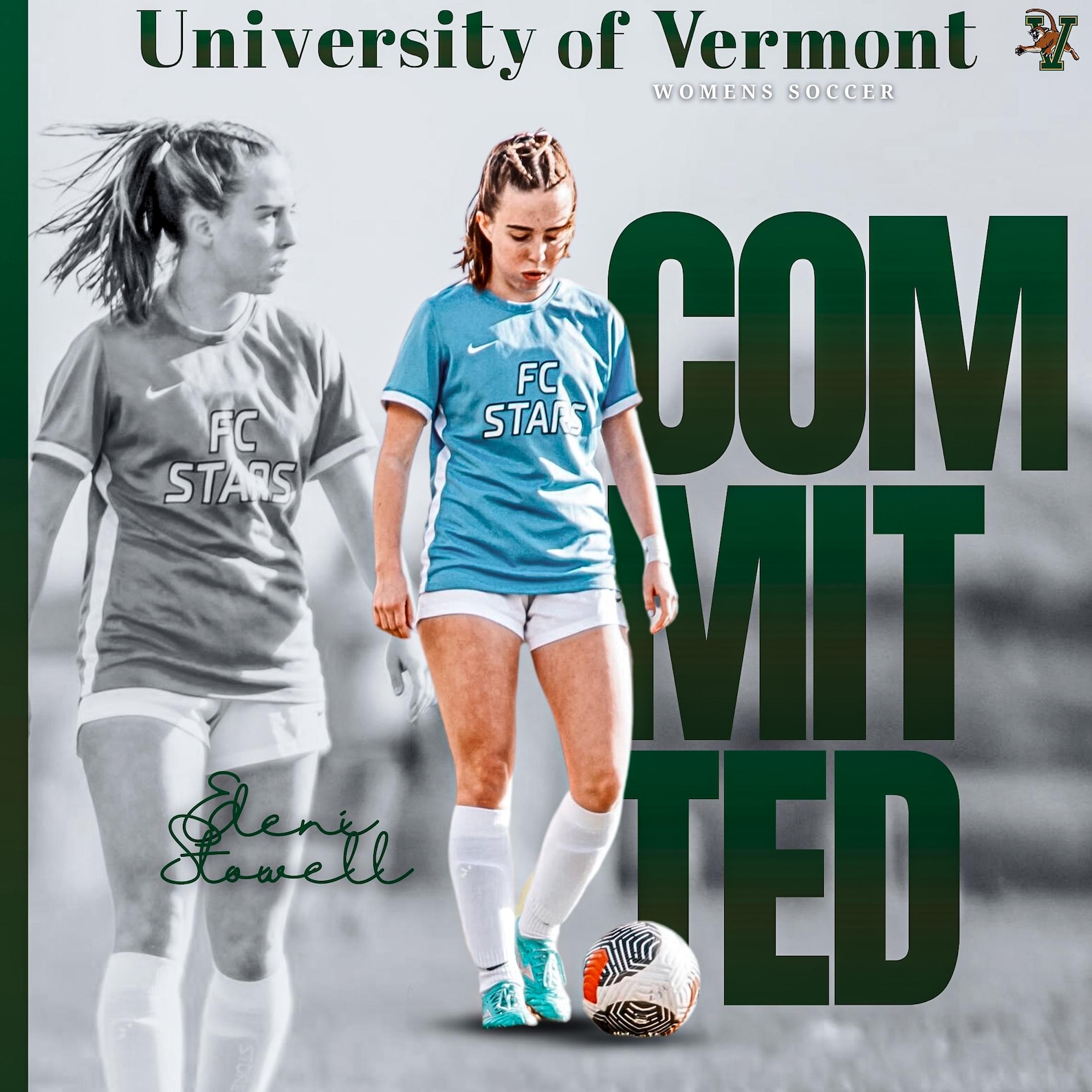 Custom College Commitment Graphic: Sports Announcement (digital) - Etsy