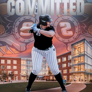 Custom College Sports Commitment Graphic: Social Media Announcement - Etsy