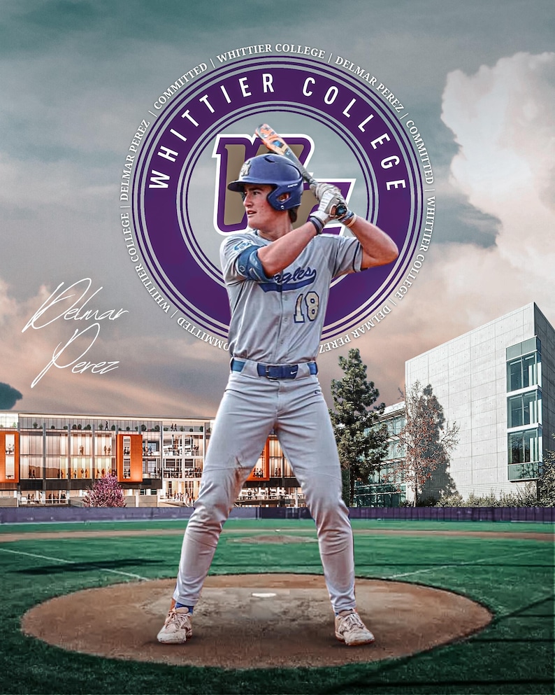 Commitment Graphic, Custom College Graphic, College Commit, College ...