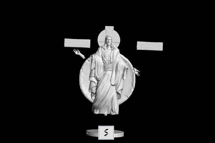 Jesus Christ Stl Jesus Christ 3D Model Print File jesus - Etsy Australia