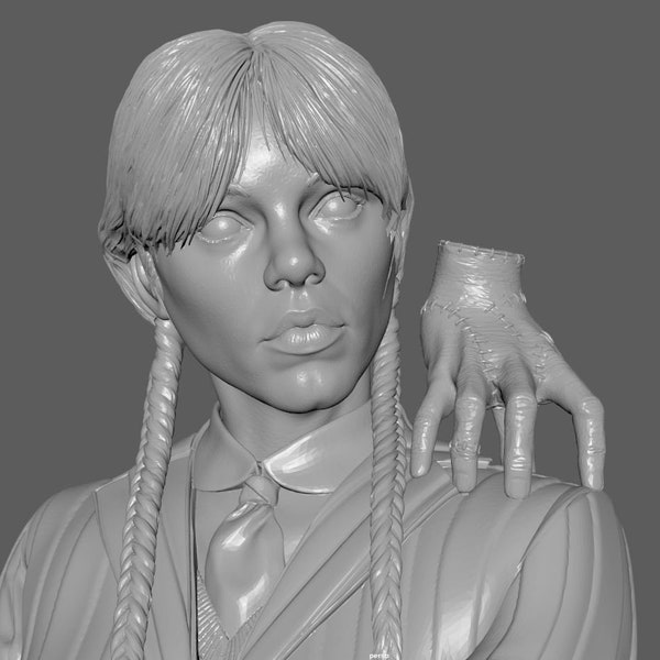 Wednesday 3d Model - Etsy