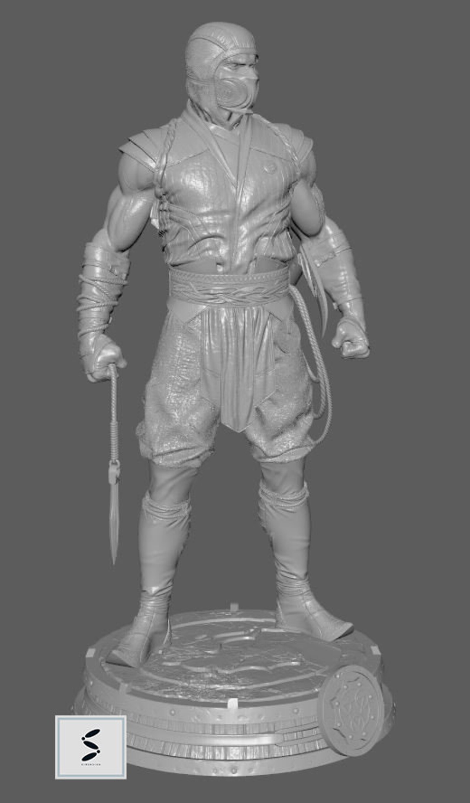 Great Stl Scorpion Mortal Kombat 3D Prints STL File 3D Print Model 3d ...