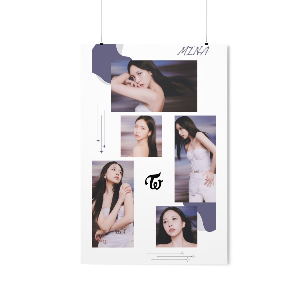 TWICE MINA matte Poster - Etsy