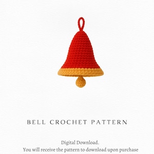 Christmas Bell Crochet Pattern, Beginner-friendly (digital Download) - Etsy