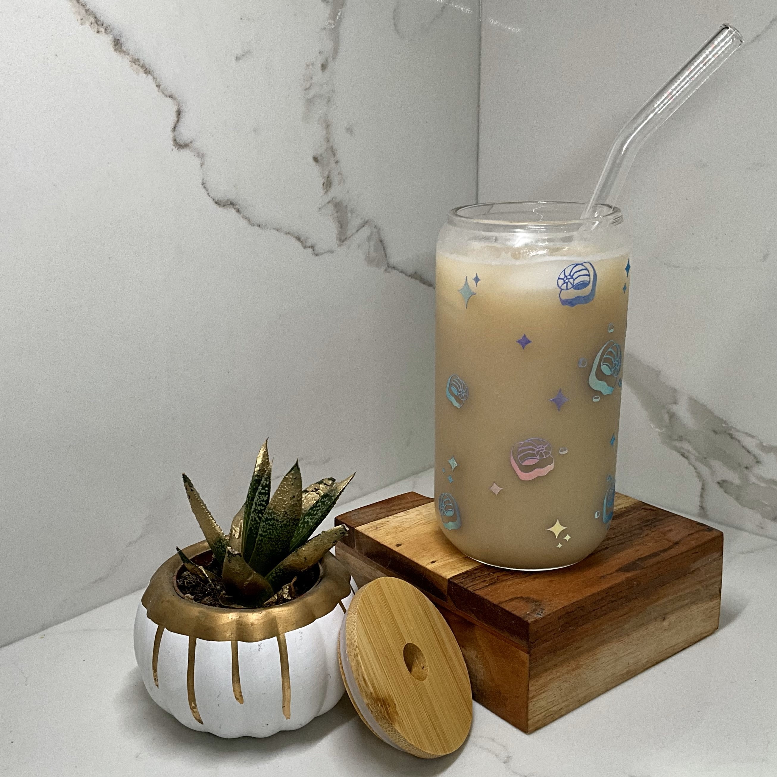 Praise the Ancient Snail Glass Cup - Etsy