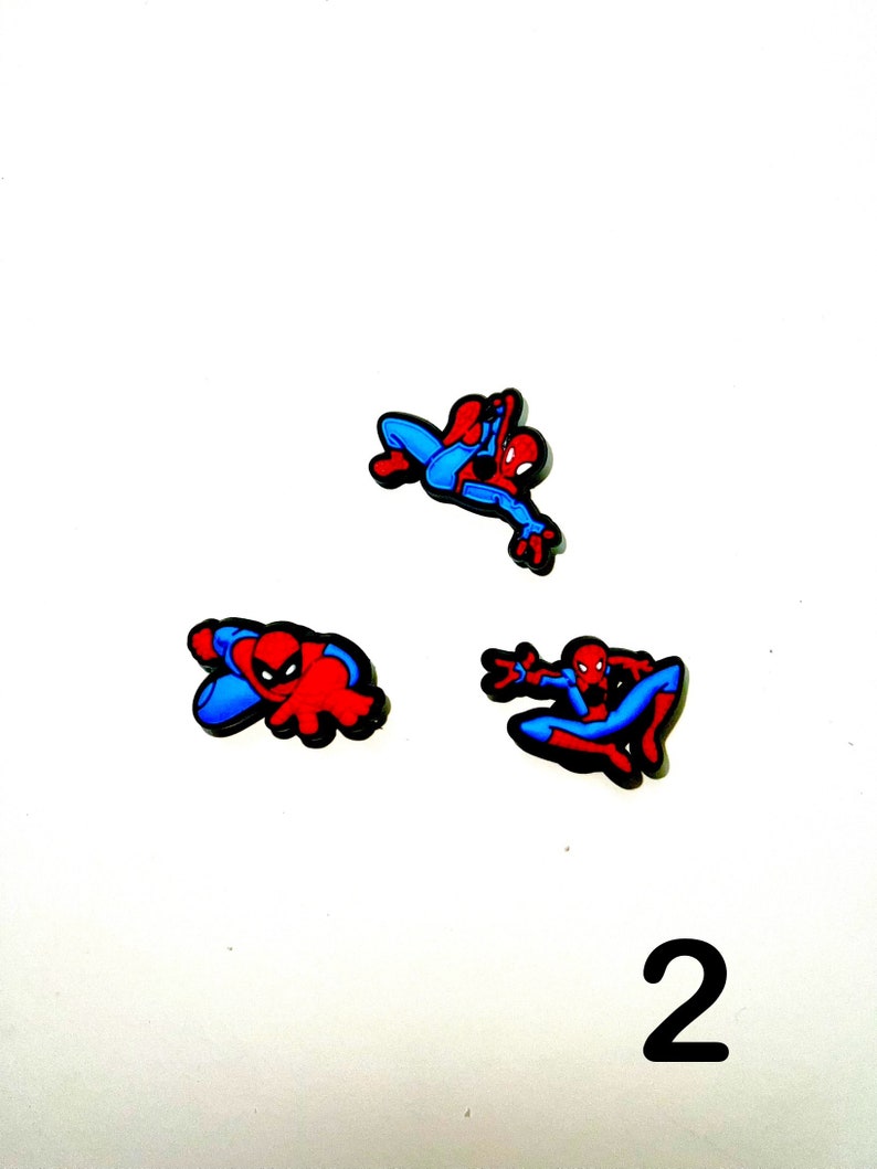 Spiderman Croc Charm Bundles - Etsy
