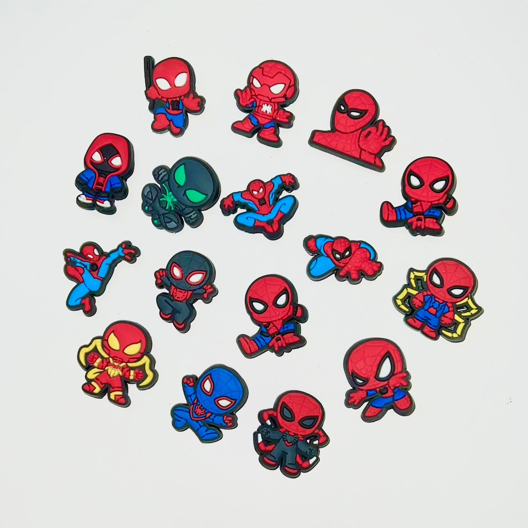 Spiderman Croc Charm Bundles - Etsy