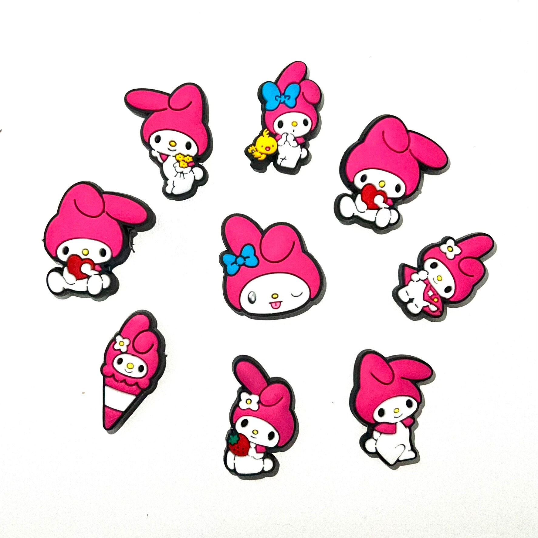 My Melody Croc Charm Bundle - Etsy