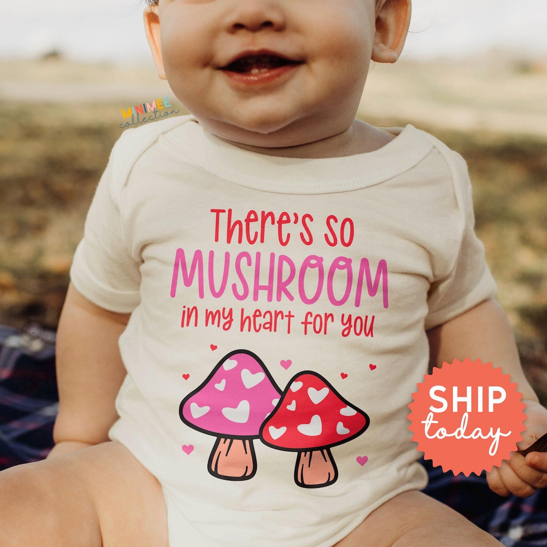 Cute Mushroom Onesie®, There's so Mushroom in My Heart for You ...
