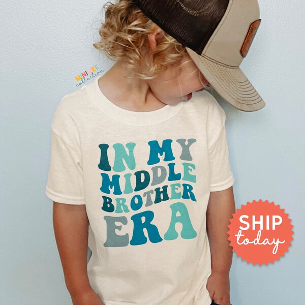 Middle Brother Shirt - Etsy