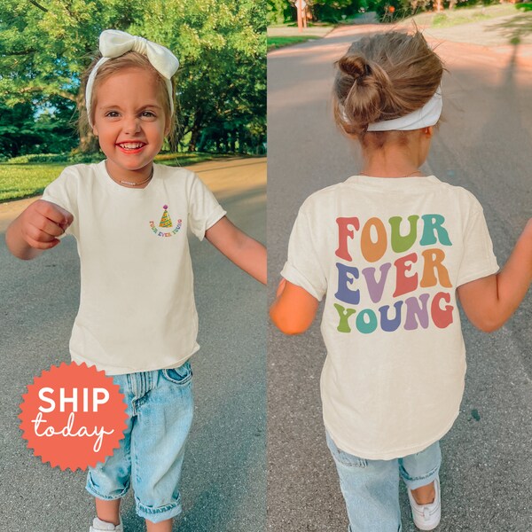 Four Year Old Shirt - Etsy