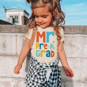 Mr. Pre-k Grad Shirt, Pre-k Graduation Tshirt Last Day of Preschool ...