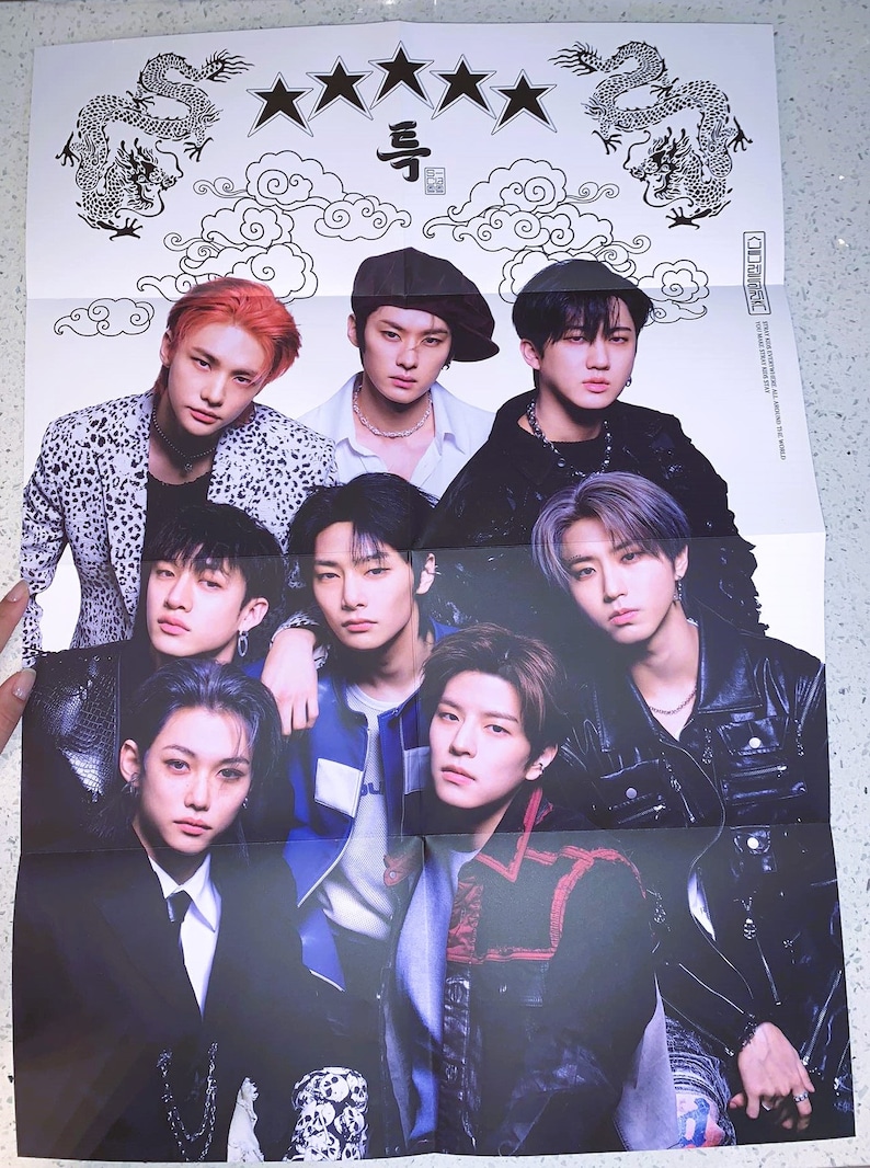 OFFICIAL 5 Star Posters Stray Kids - Etsy