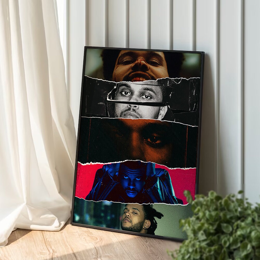 The Weeknd Poster Album Cover Poster Album Compilation - Etsy Australia