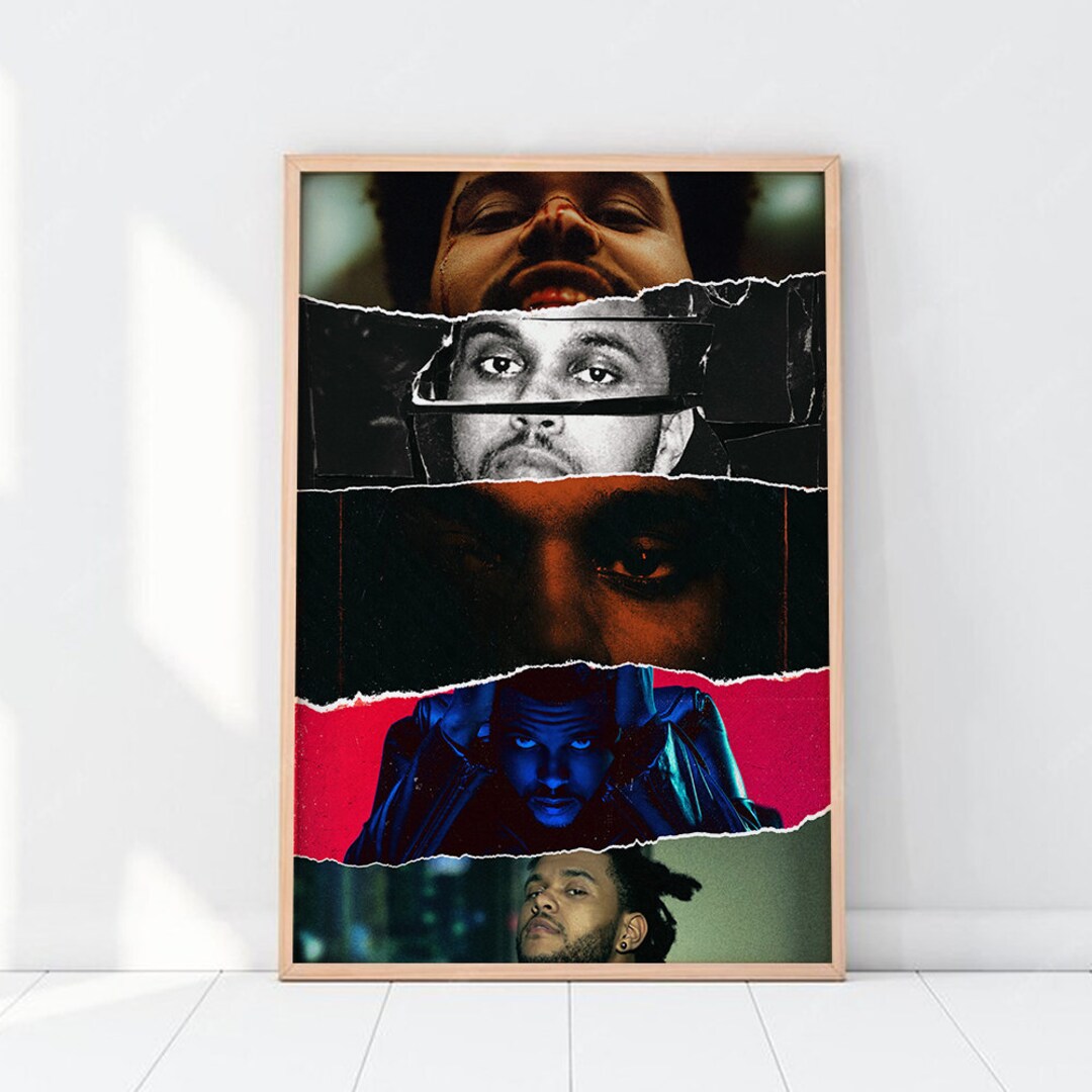 The Weeknd Poster Album Cover Poster Album Compilation - Etsy Australia