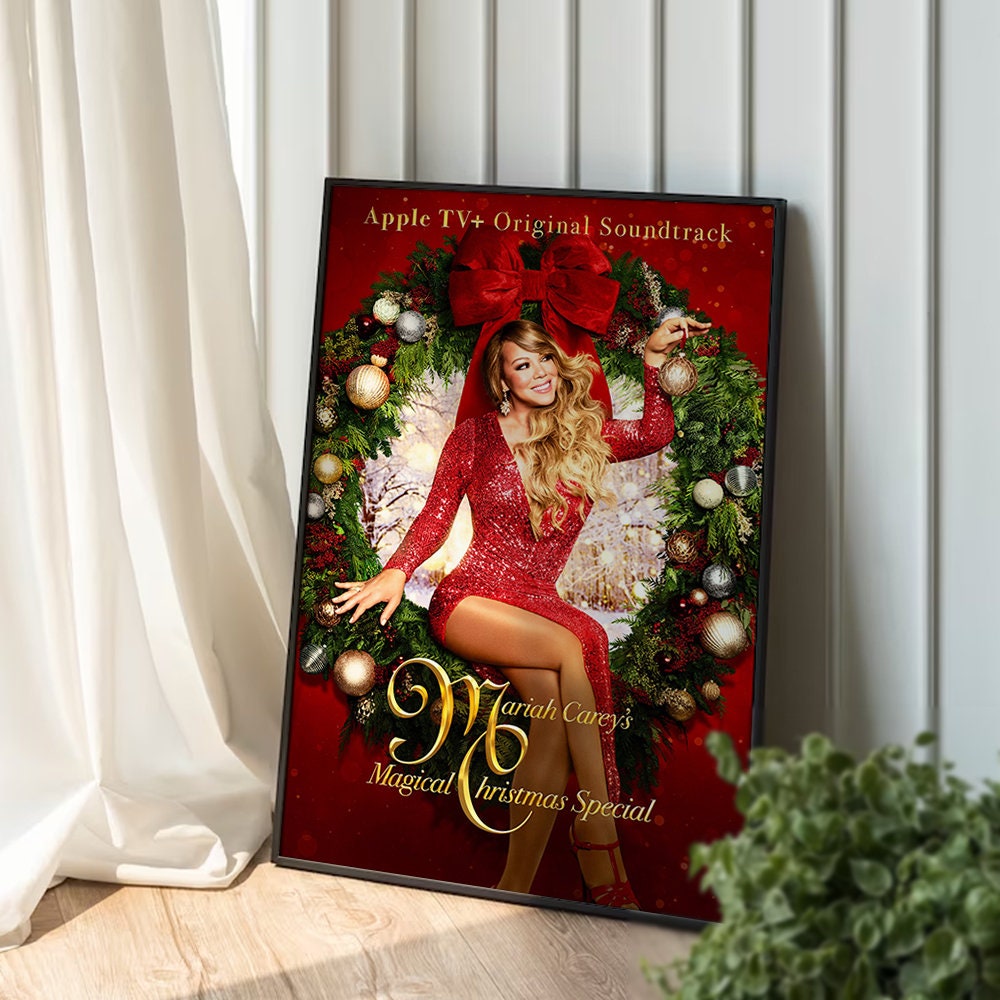 Mariah Careys Magical Christmas Special Mariah Carey Poster | Album Cover Poster sold by Licha ...