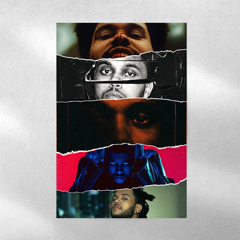 The Weeknd Poster Album Cover Poster Album Compilation - Etsy Australia