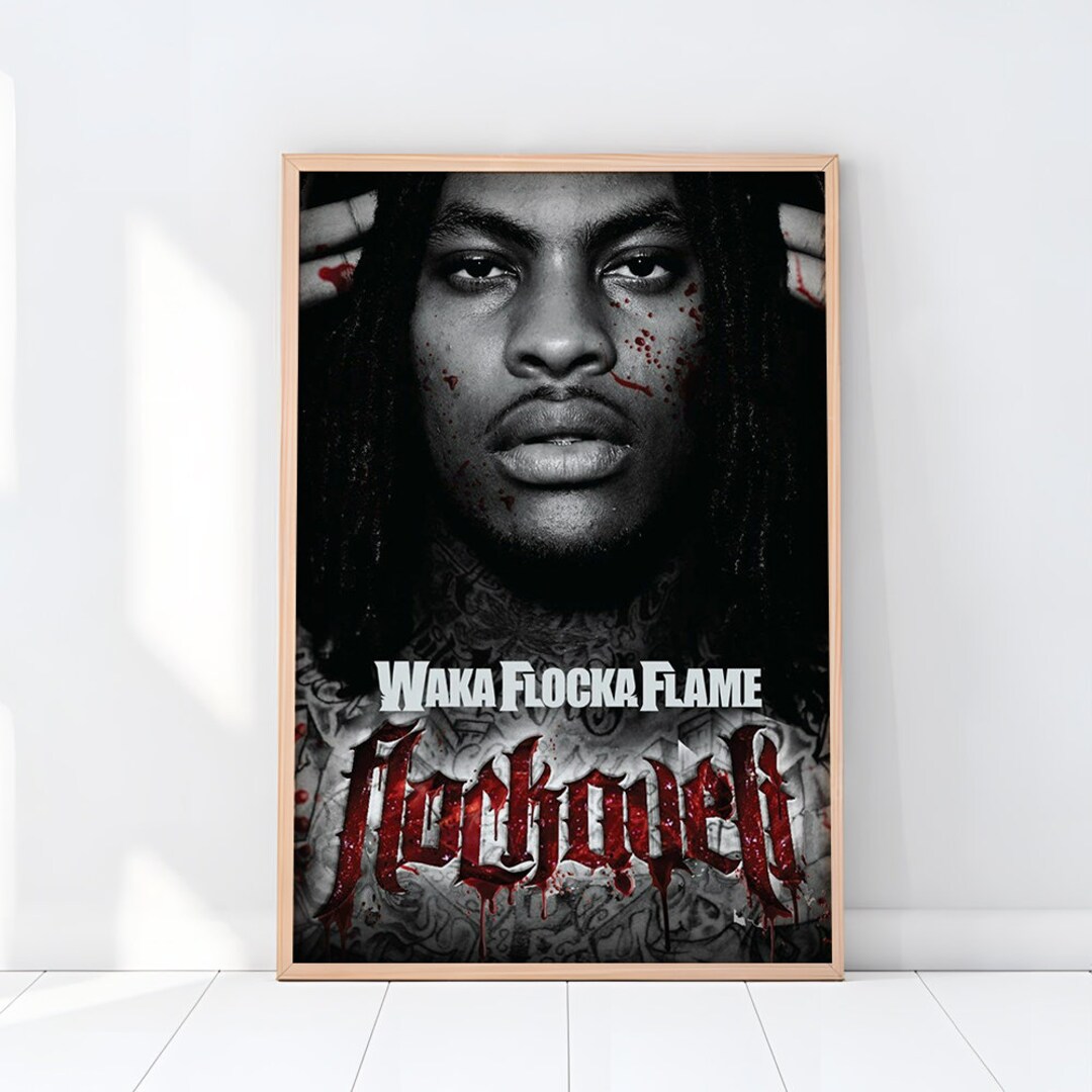 Flockaveli-waka Flocka Flame Poster Album Cover Poster - Etsy