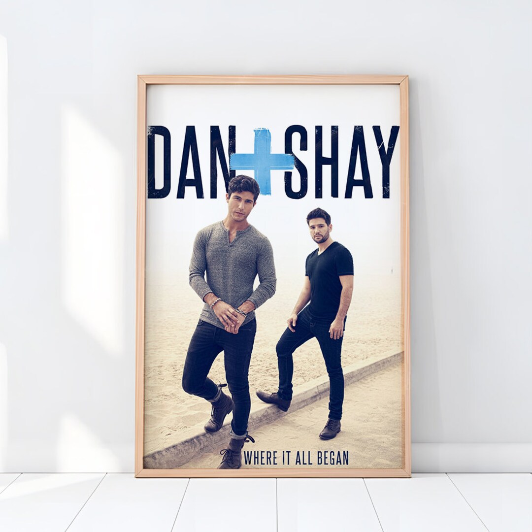 Where It All Began-dan Shay Poster Album Cover Poster - Etsy