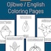 Printable Ojibwe Number Coloring Pages Numbers 6-10 by Mazinibiidesigns ...
