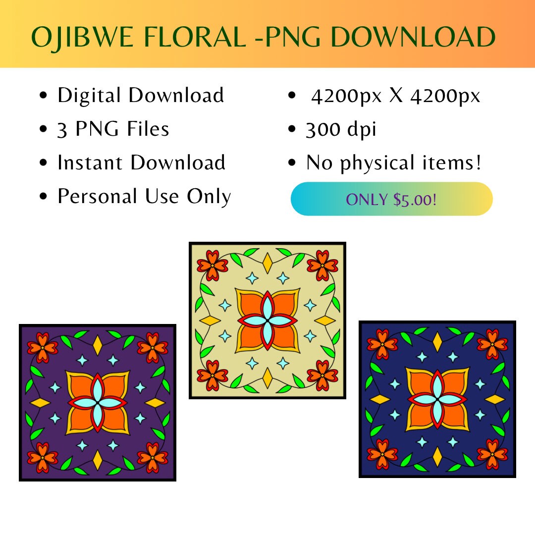 Digital Download PNG Strawberry Ojibwe Design by Mazinibiidesigns | 3 ...
