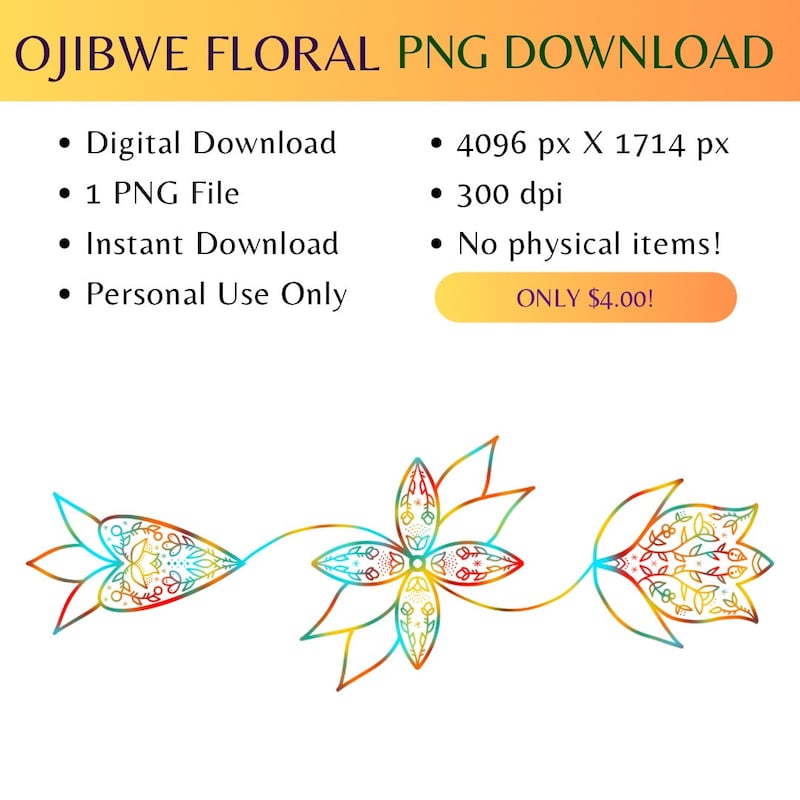 Ojibwe Floral Designs - Etsy Canada