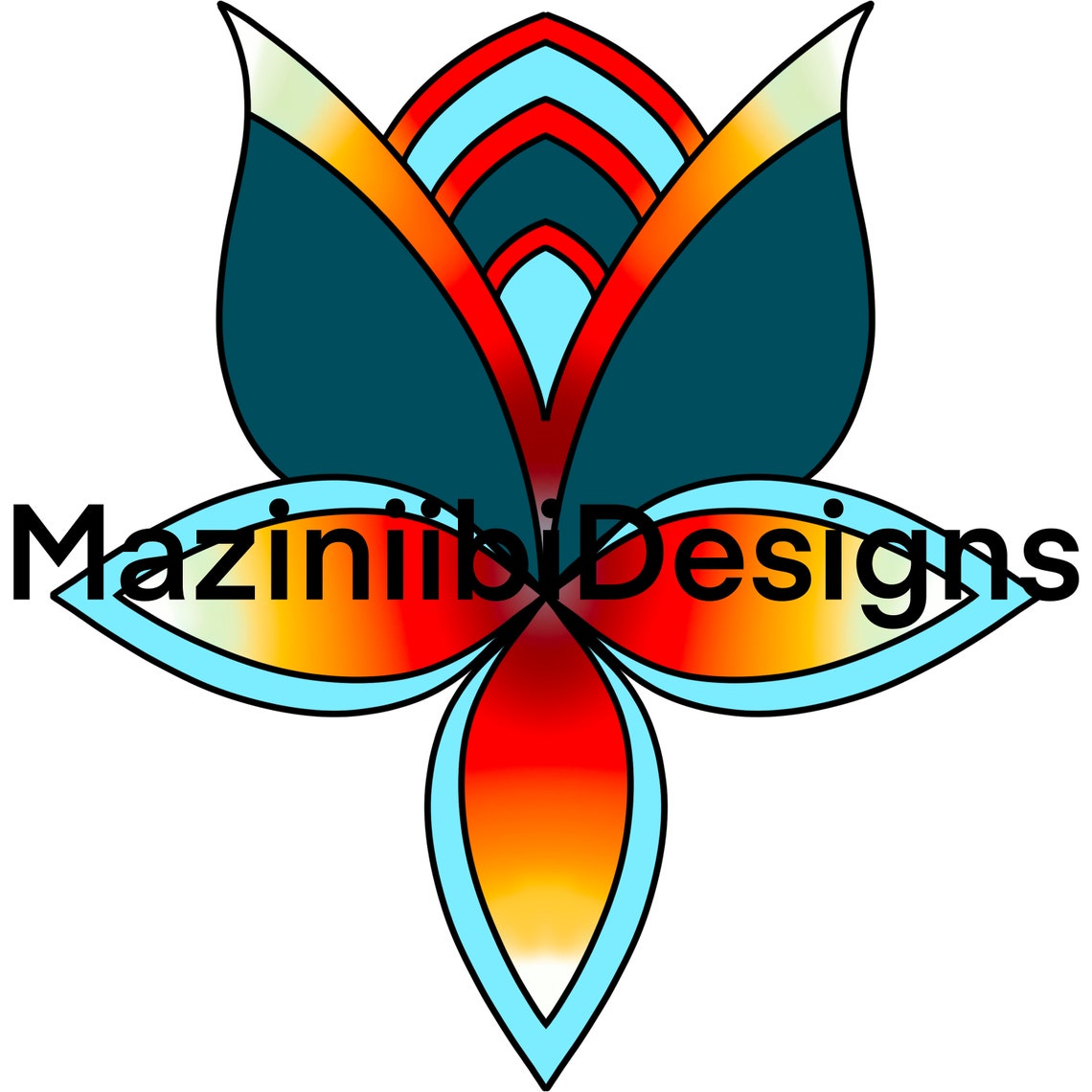 Digital Download PNG Ojibwe Floral by Mazinibiidesigns | 5 PNG | 4200px ...