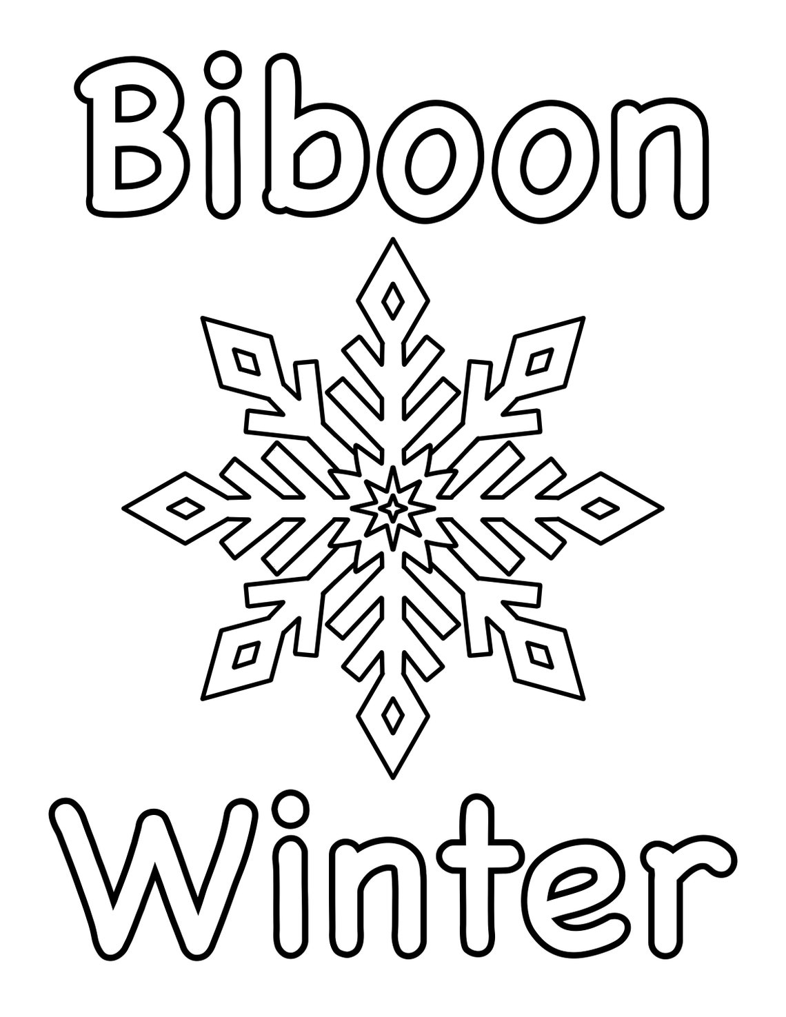 Printable Ojibwe Number Coloring Pages Seasons by Mazinibiidesigns 5 ...