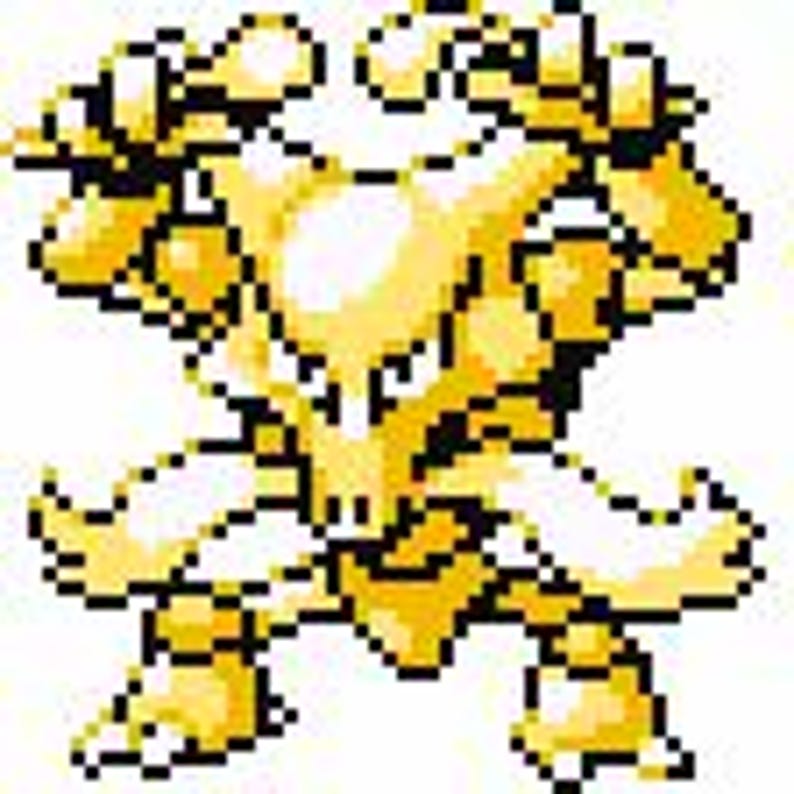 All 151 Generation 1 Pokemon Sprites Cross Stitch Pattern - BUNDLE - Etsy