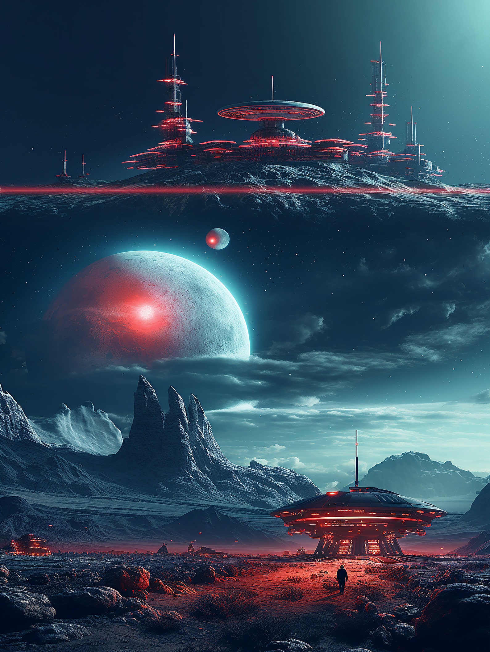 Huge Retro Sci-fi Tapestry Collection 1 | Art, Retro, Vintage, Space ...