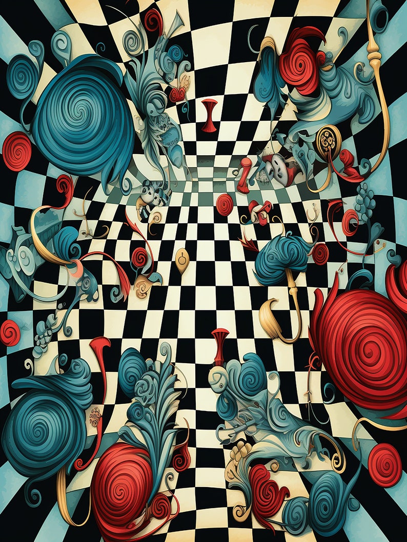 Chasing Rabbits Tapestry Collection | Art, Alice in Wonderland ...