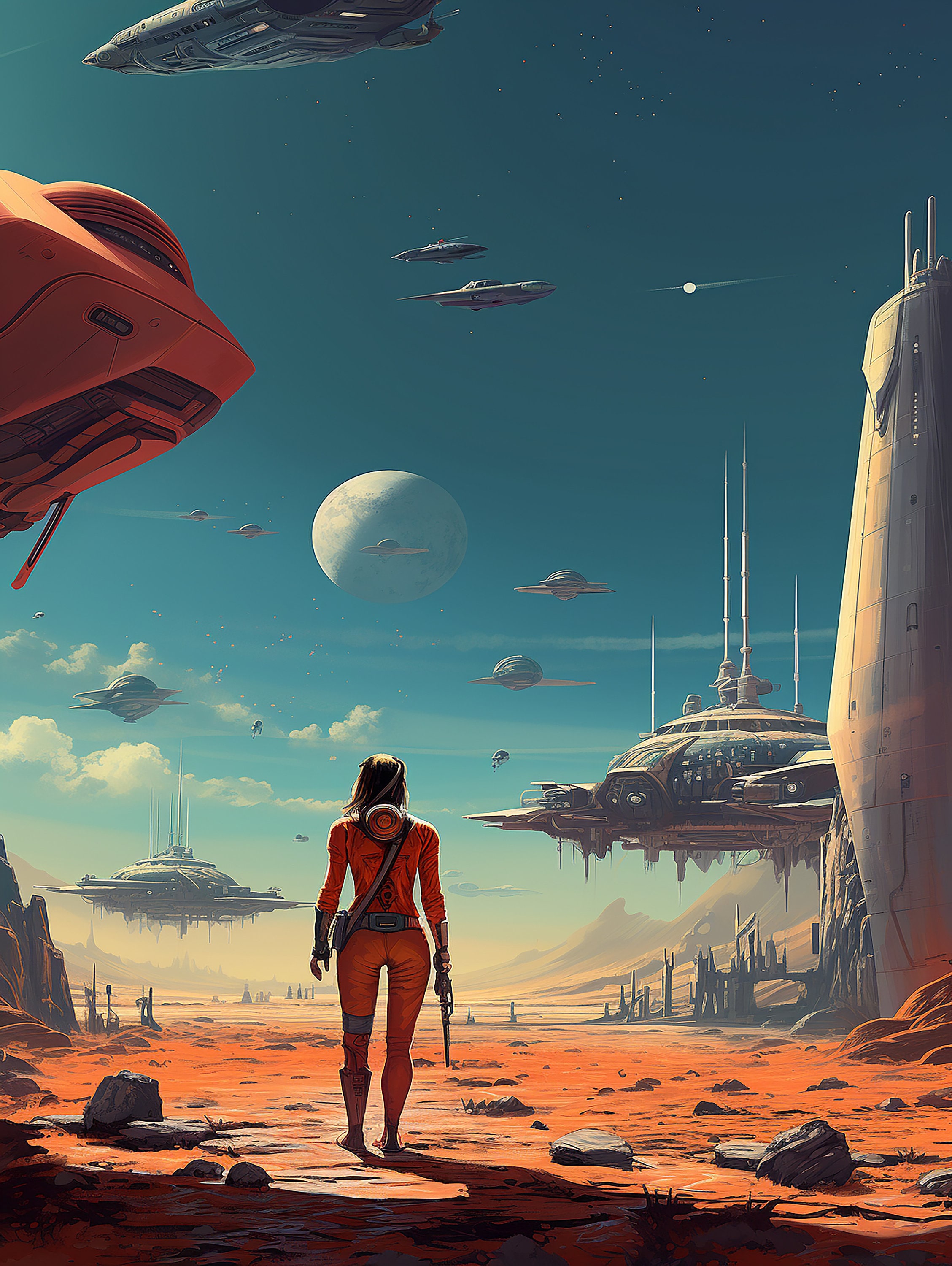 Huge Retro Sci-fi Tapestry Collection 1 | Art, Retro, Vintage, Space ...
