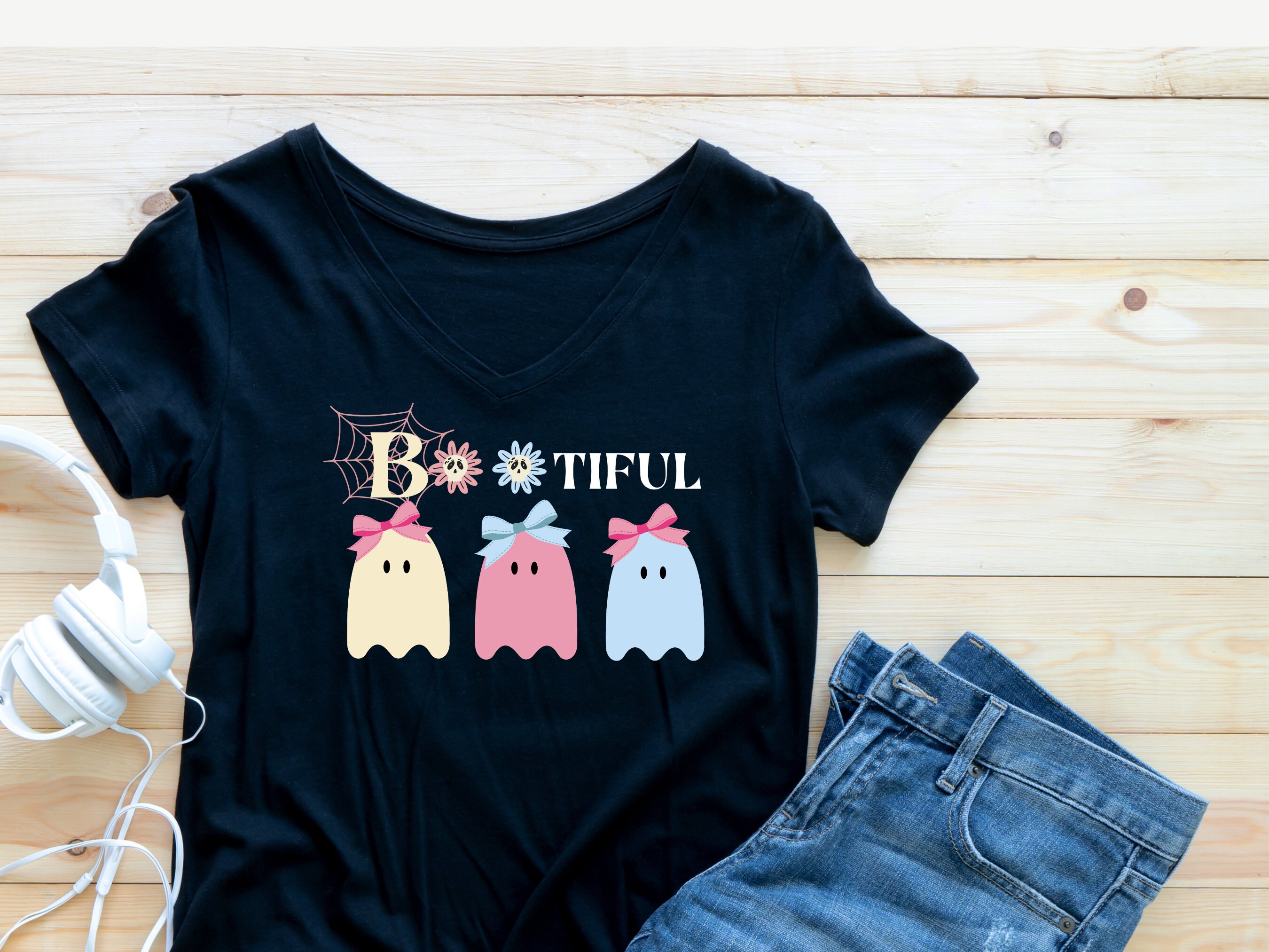 Bootiful Svg Cut File Bootiful Png Svg File Cute Ghost - Etsy