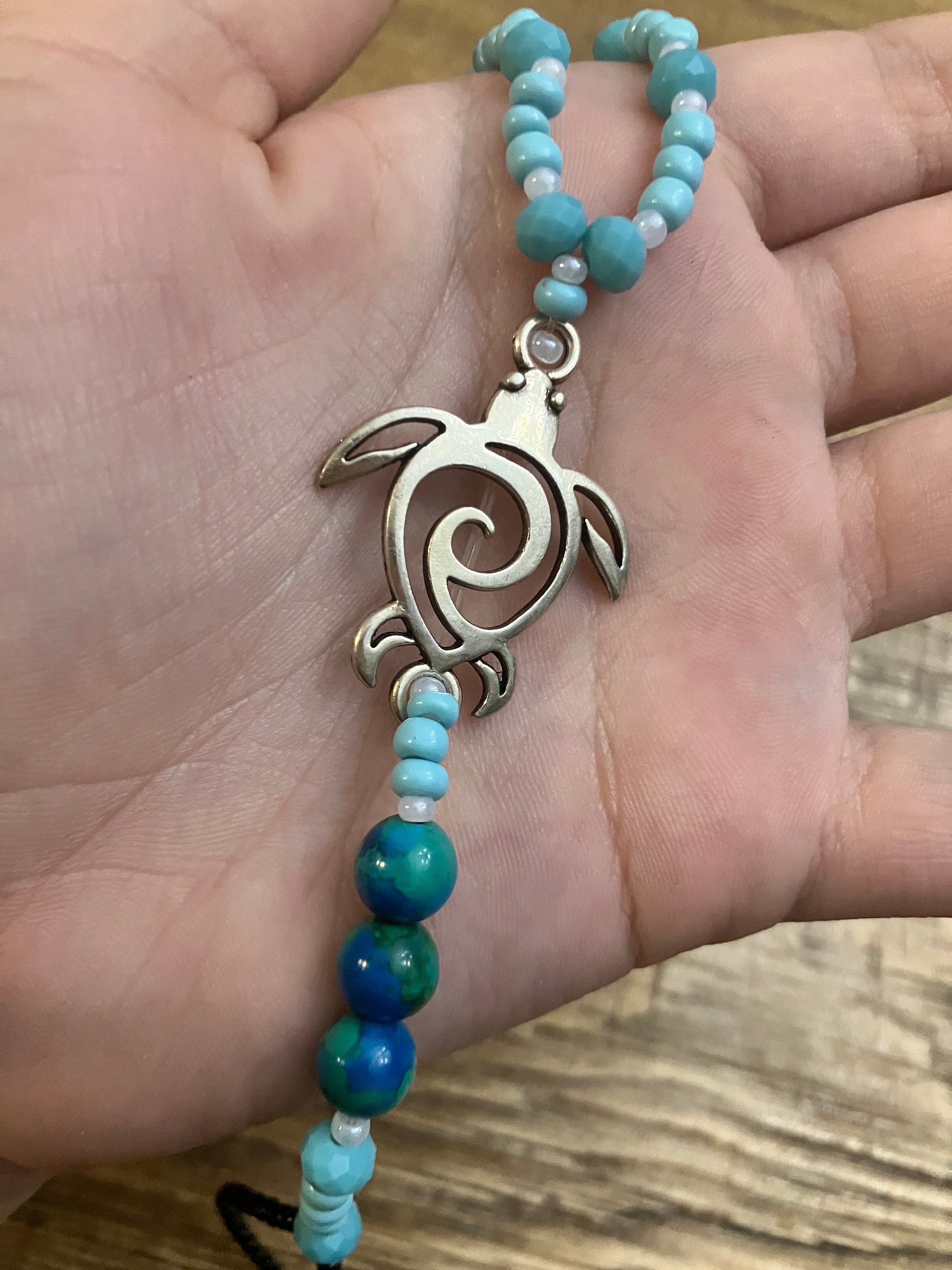 Turquoise Turtle Barefoot Sandal - Etsy