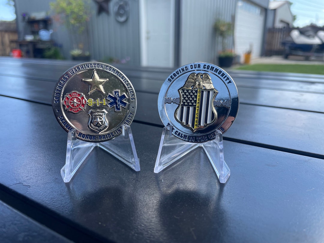 SECOMM Emergency Telecommunicator Tribute Coin – “911, Where is Your ...