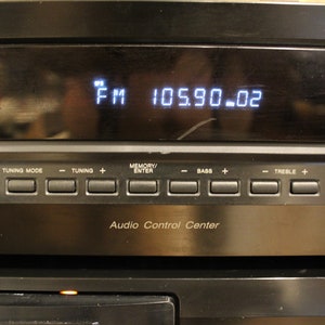 Sony Stereo Components System 50 Cd Changer/ Powerful Receiver W/ Remot ...