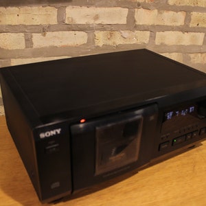 Sony Stereo Components System 50 Cd Changer/ Powerful Receiver W/ Remot ...