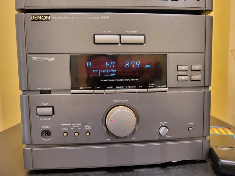 Denon HI-FI Stereo System D1250/d850 Fully Functional - Etsy