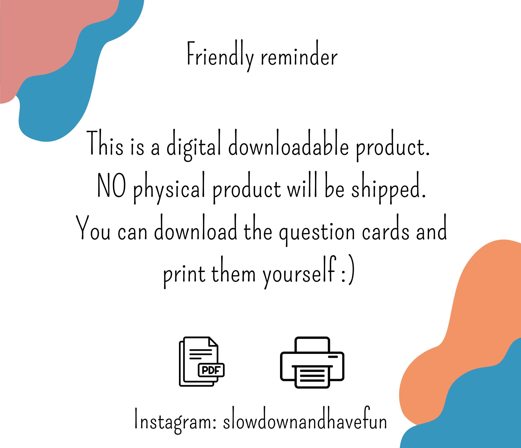 40 Fun Printable Questions to Ask Kids Slowdown and Have Fun - Etsy