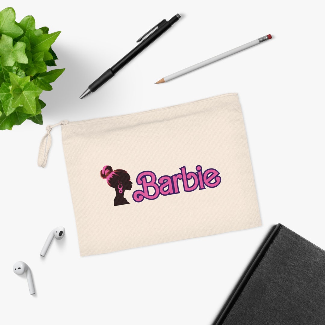 Black Barbie Pencil Case Melanin Barbie Pouch Pink Pouch - Etsy