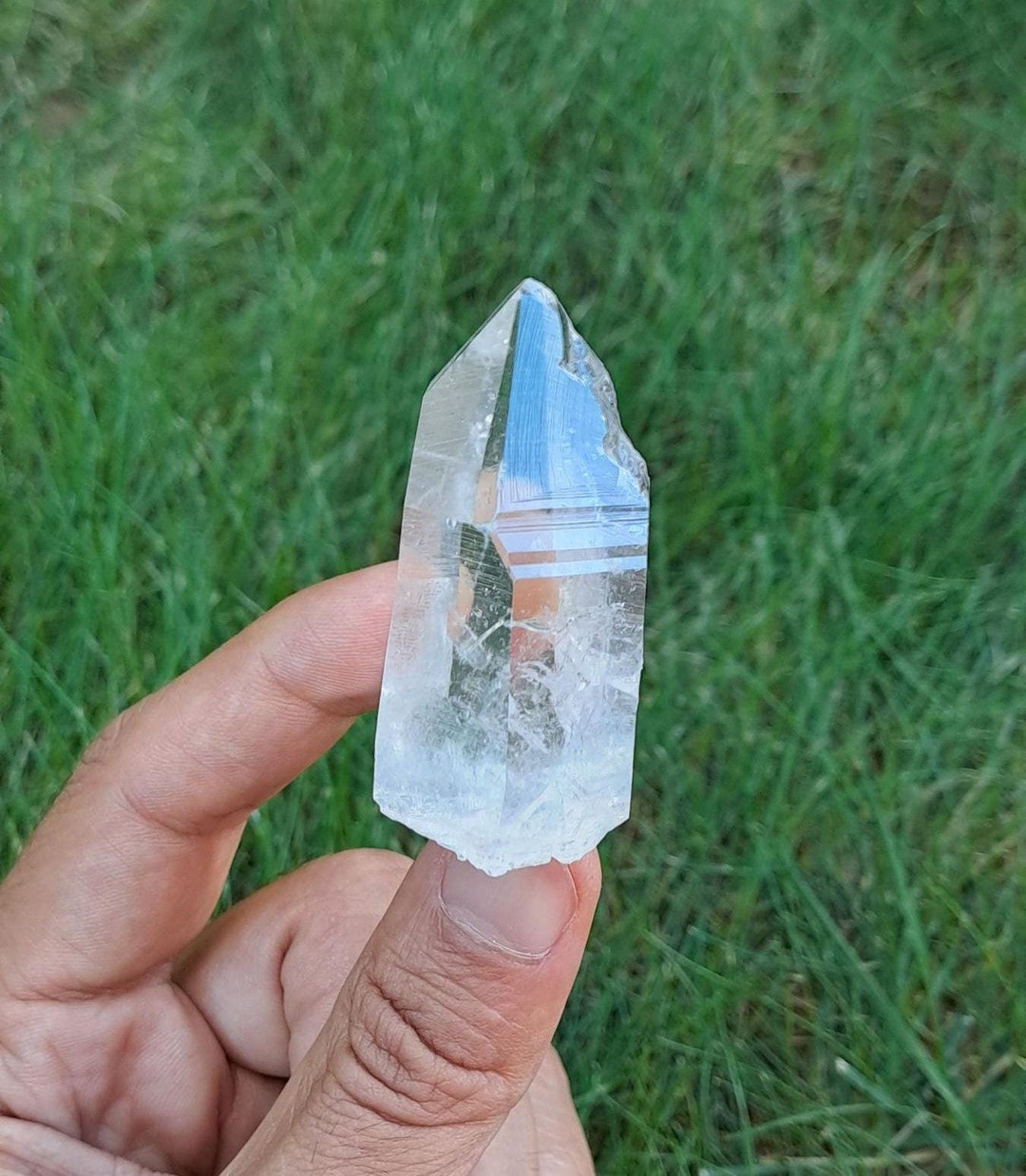 Lemurian Quartz Crystal Record Keeper w\ Barnacle Crystals w\ Unique ...