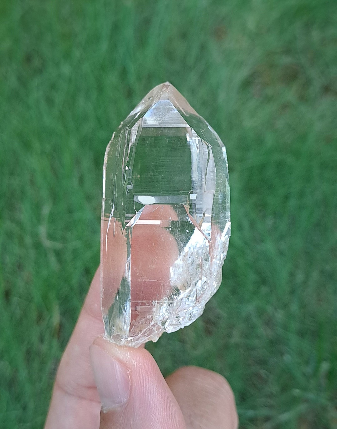 Optical Himalayan Hashupi Cathedral Quartz Crystal Self Healed W ...