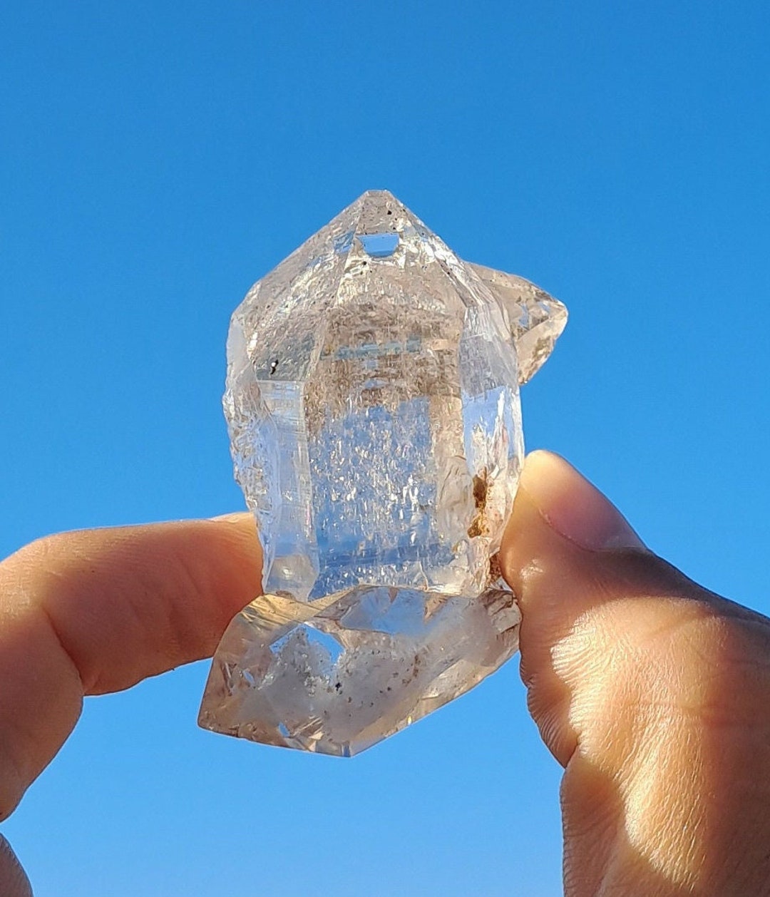 Hashupi Himalayan Cluster Quartz Crystal, Record Keeper, Self Healed ...