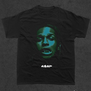 Asap Rocky T-shirt, Asap Mob Concert Tour Merch | Heavy Cotton Tee - Etsy