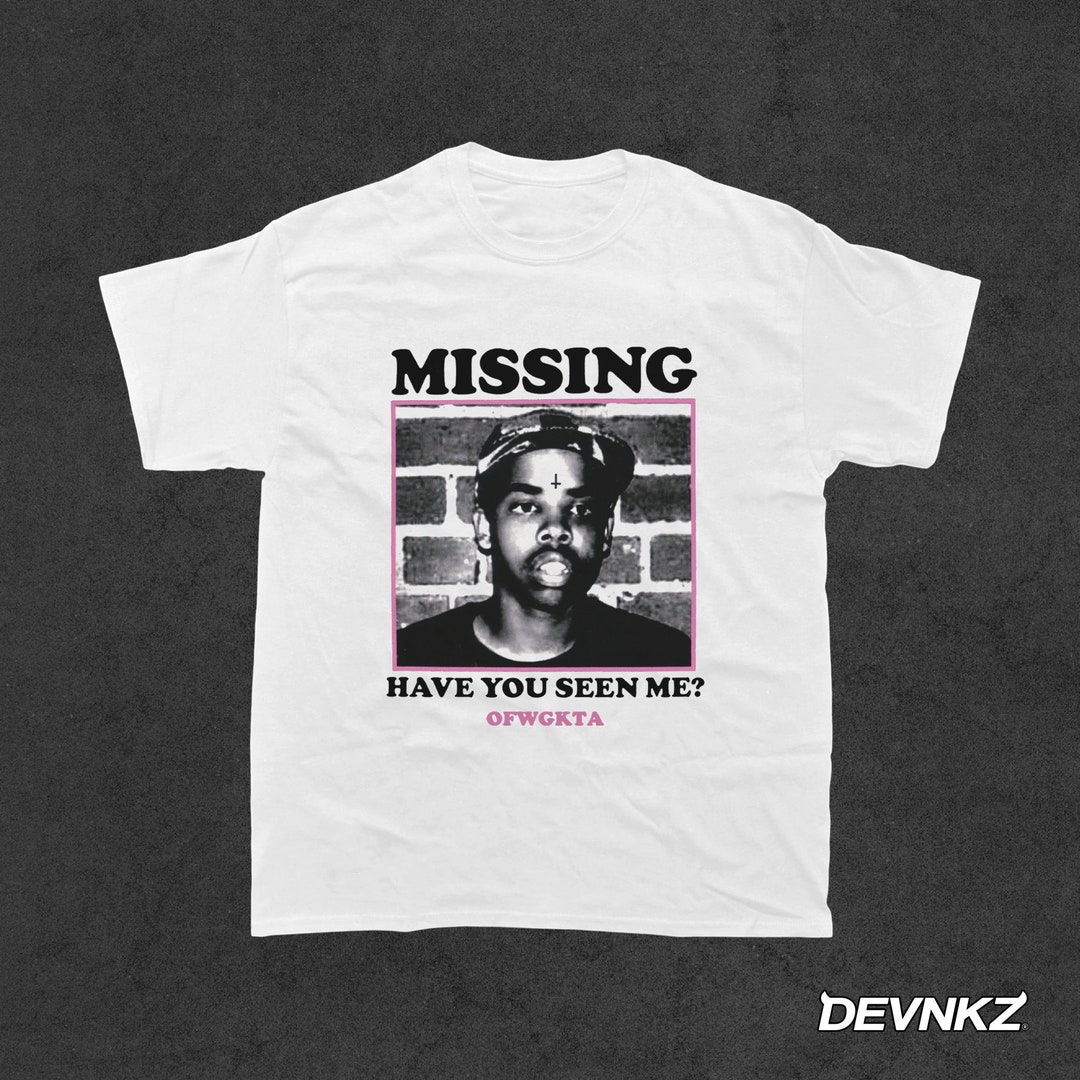 Earl Sweatshirt Missing Have You Seen Me T-shirt Heavy Cotton Tee - Etsy