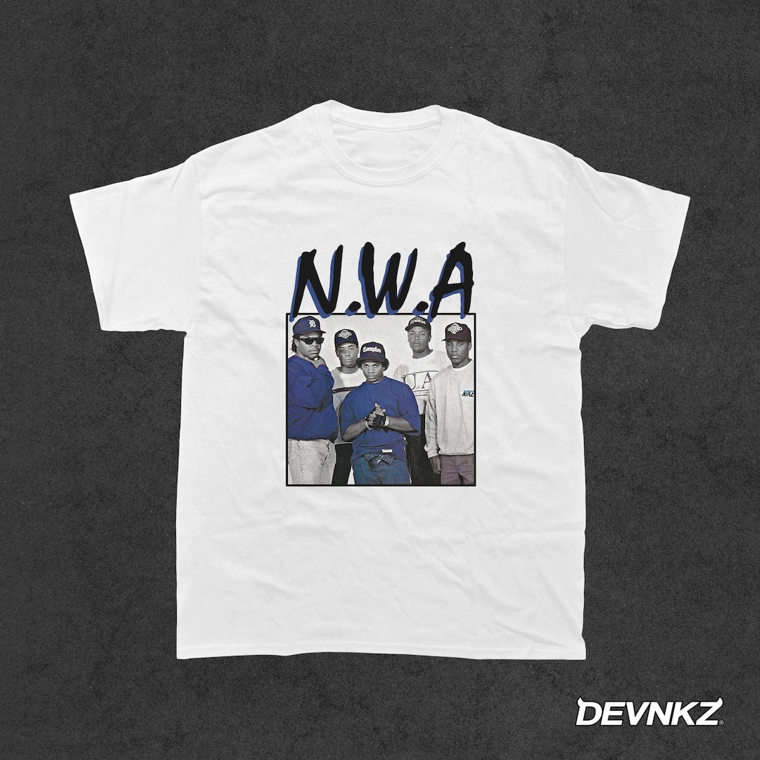 Vintage NWA T-shirt Heavy Cotton Tee - Etsy