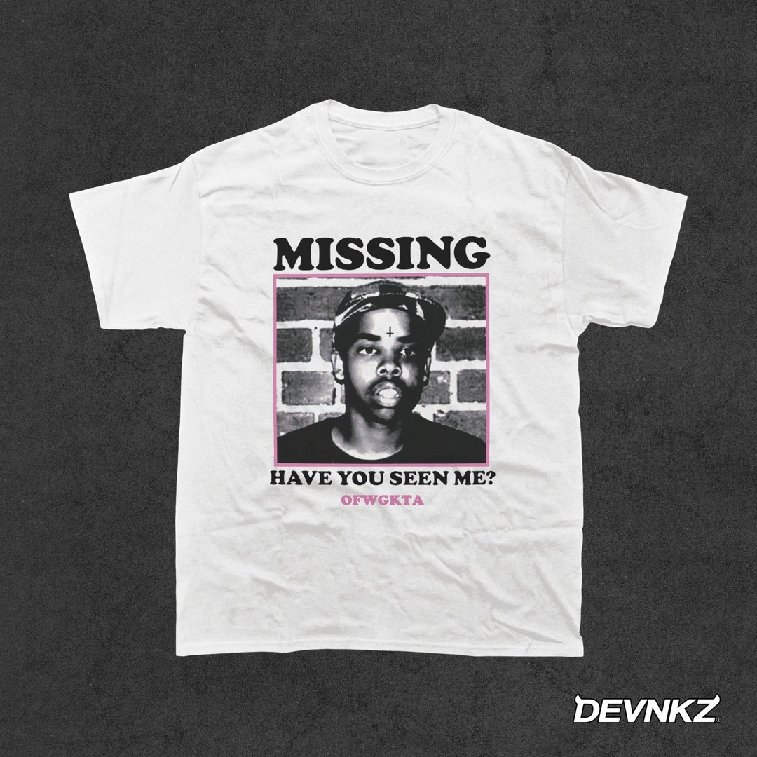 Earl Sweatshirt Missing Have You Seen Me T-shirt - Etsy