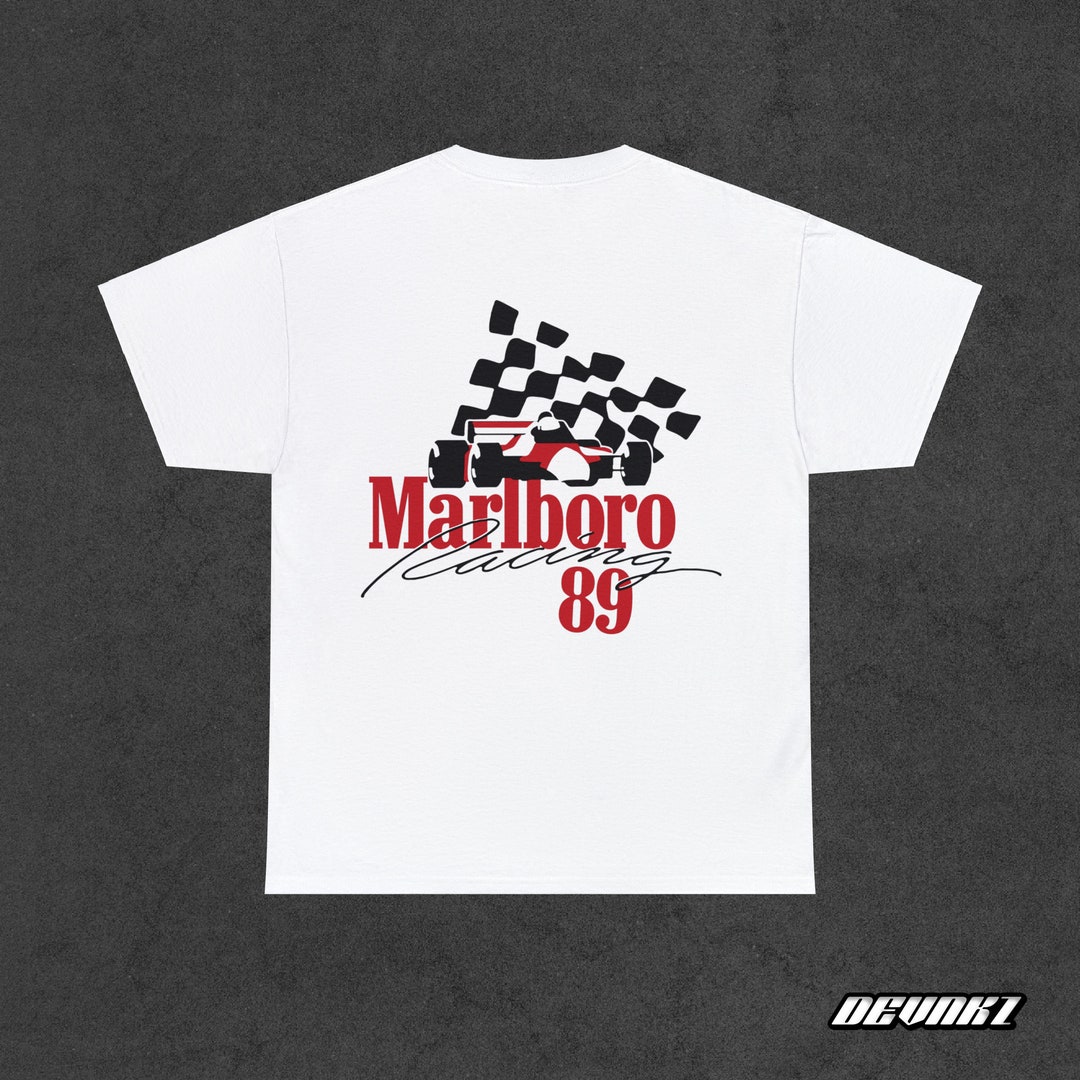 Vintage Marlboro Racing F1 80s Shirt Heavy Cotton Tee - Etsy