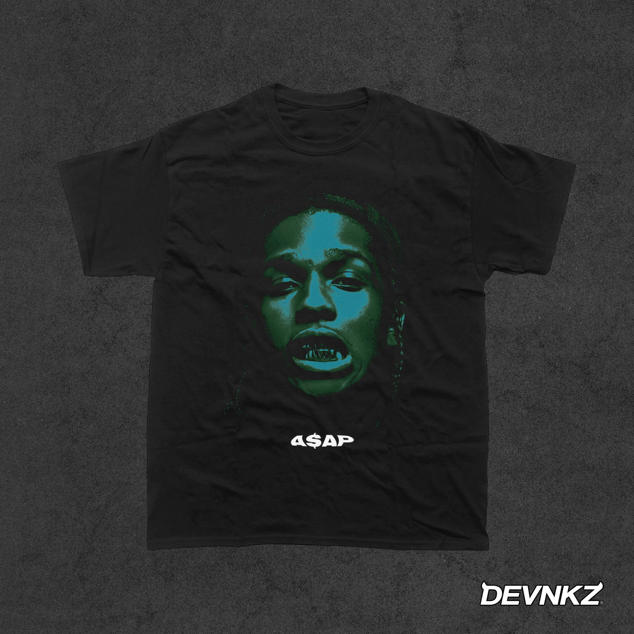Asap Rocky T-shirt, Asap Mob Concert Tour Merch Heavy Cotton Tee - Etsy