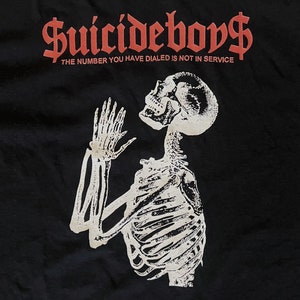 Suicideboys the Number You Have Dialed is Not in Service T-shirt - Etsy